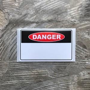 Vandal Vault - High Tack - Danger Sticker Slaps